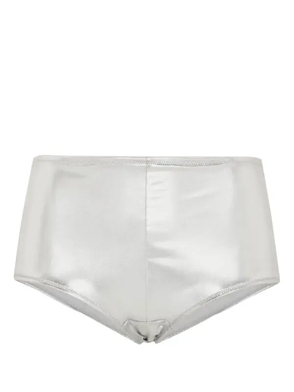 Dolce & Gabbana Low-rise Foiled Briefs - Silver