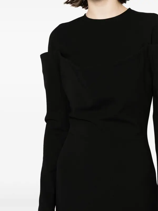 Jacquemus Sabre Cold-shoulder Dress