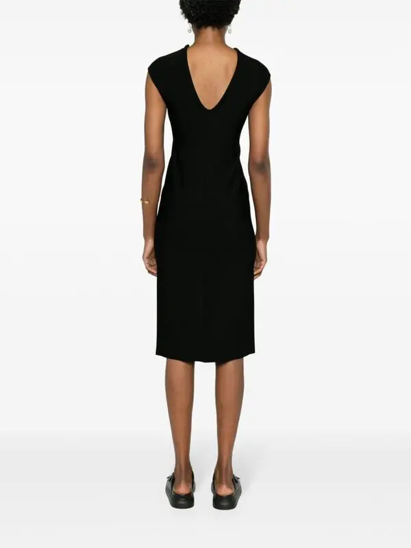 MRZ V-neck Pencil Midi Dress