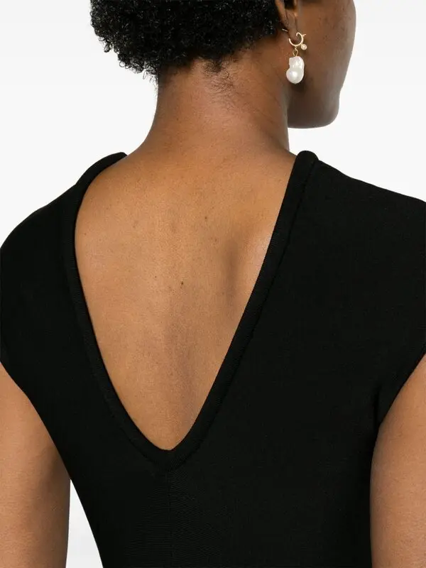 MRZ V-neck Pencil Midi Dress