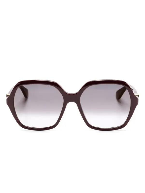 Cartier Geometric-frame Sunglasses