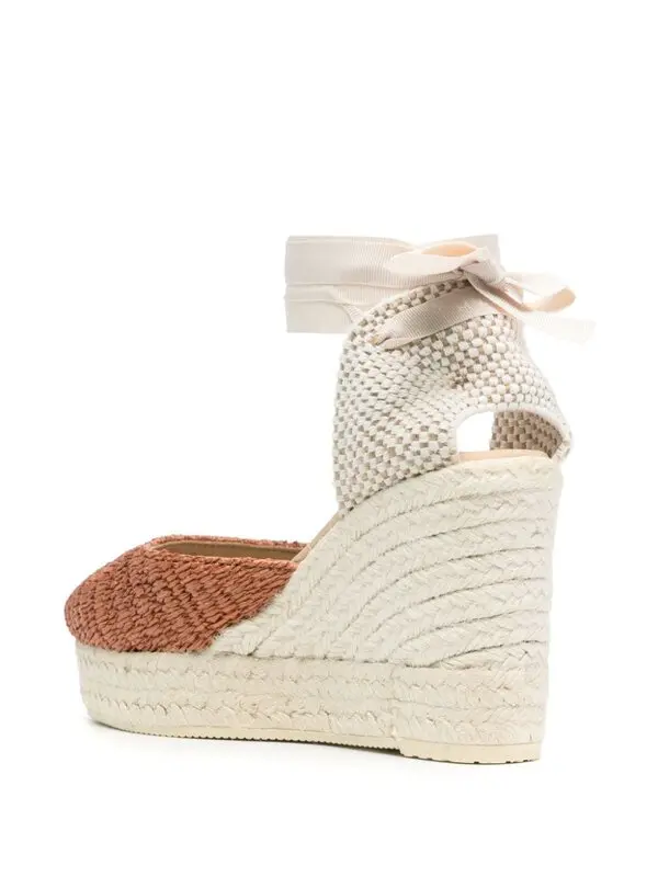 Manebí Yucatán 100mm Espadrilles - Neutrals