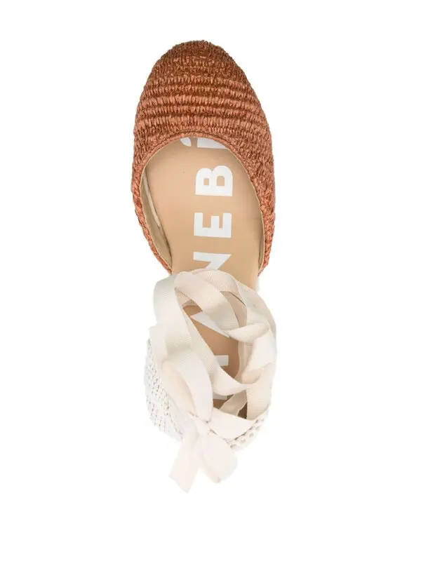 Manebí Yucatán 100mm Espadrilles - Neutrals