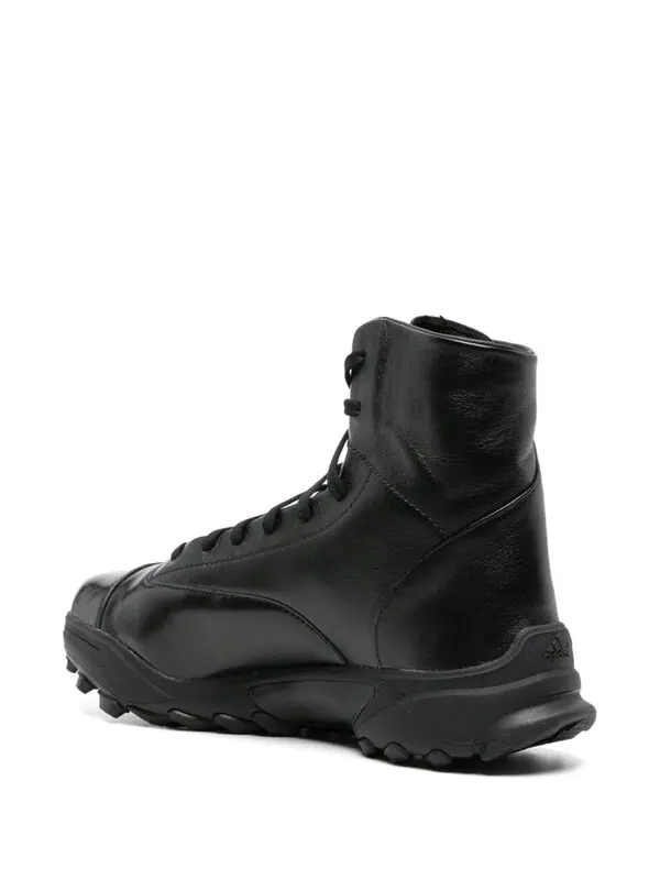Y3 Gsg9 Leather High-top Sneakers