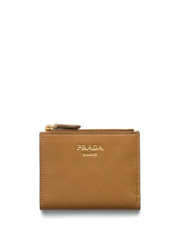 Prada Bi-fold Leather Wallet