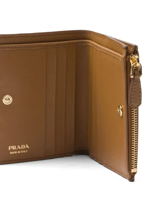 Prada Bi-fold Leather Wallet