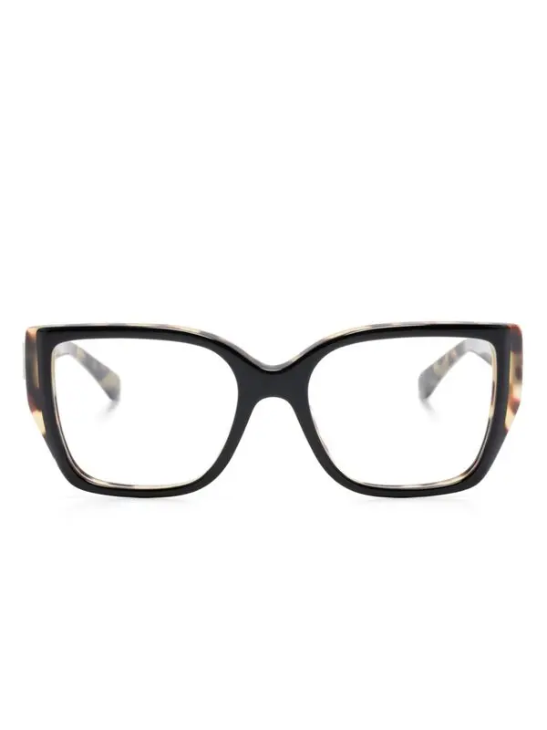 Michael Kors Castello Square-frame Eyeglasses - Black