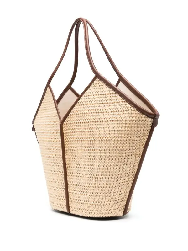 Hereu Calella Raffia Tote Bag - Neutrals