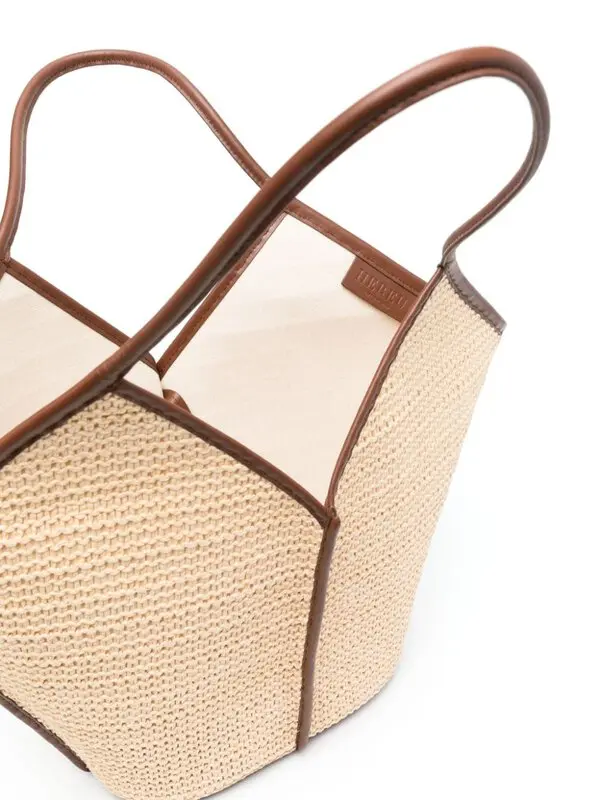 Hereu Calella Raffia Tote Bag - Neutrals