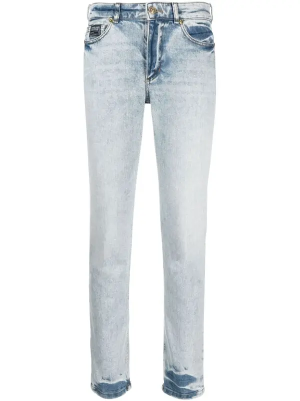 Versace Low-rise Straight-leg Jeans