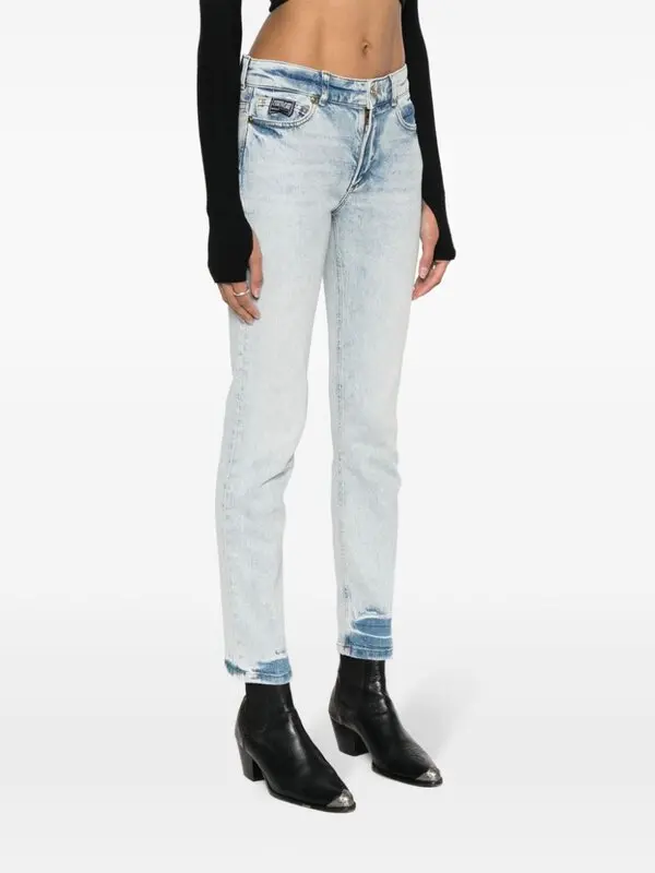 Versace Low-rise Straight-leg Jeans