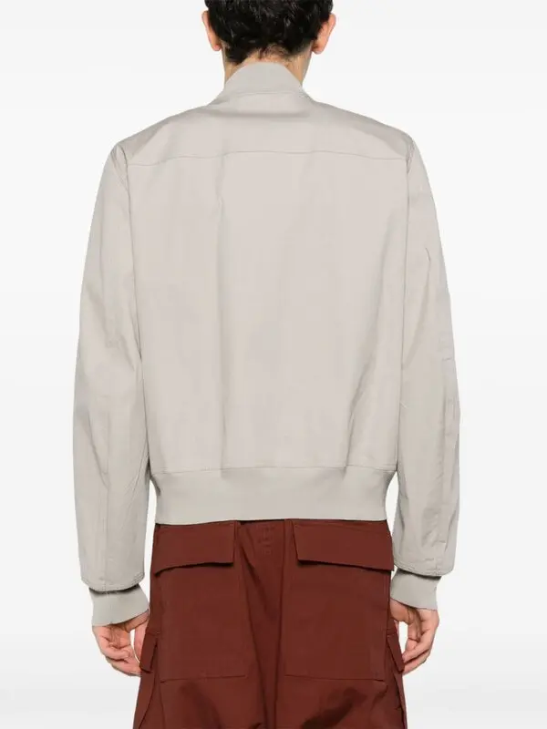 Rick Owens Bauhaus Flight Bomber Jacket - Neutrals