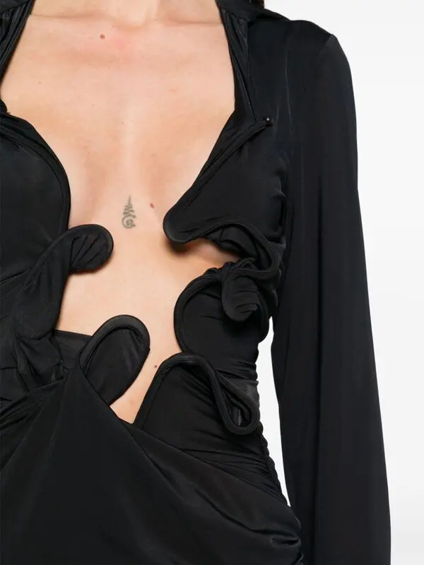 Christopher Esber Venus Cutout Maxi Dress - Black - 51% Off | Editorialist