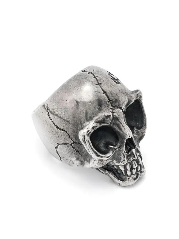 Yohji Yamamoto 950 Alien Skull Ring - Silver
