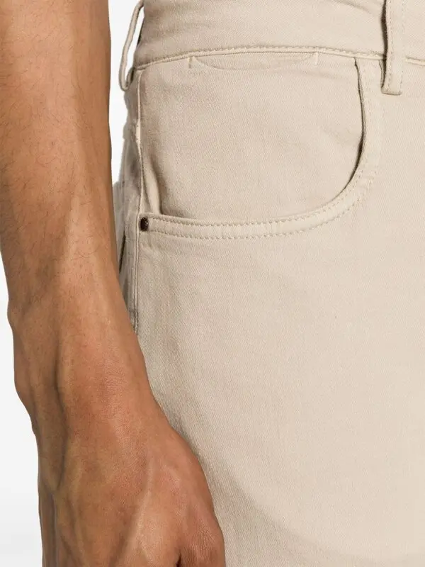Canali Mid-rise Slim Trousers