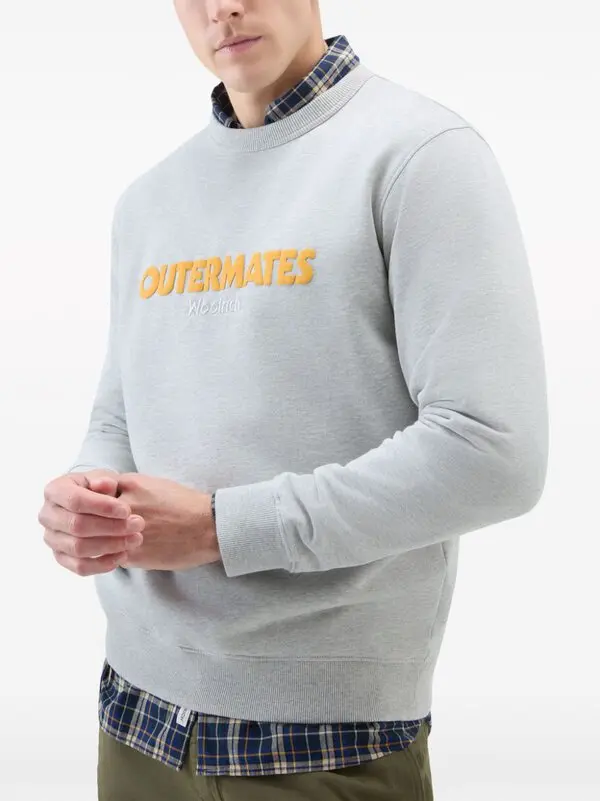 Woolrich Logo-embroidered Cotton Sweatshirt