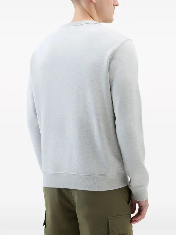 Woolrich Logo-embroidered Cotton Sweatshirt