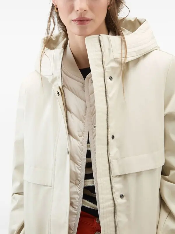Woolrich Cotton Hooded Parka Coat