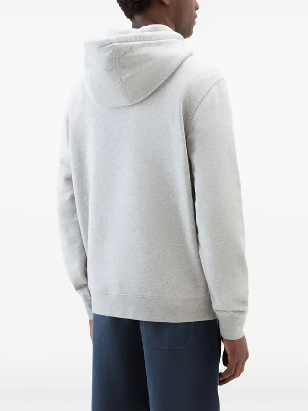 Woolrich Logo-embroidered Hoodie