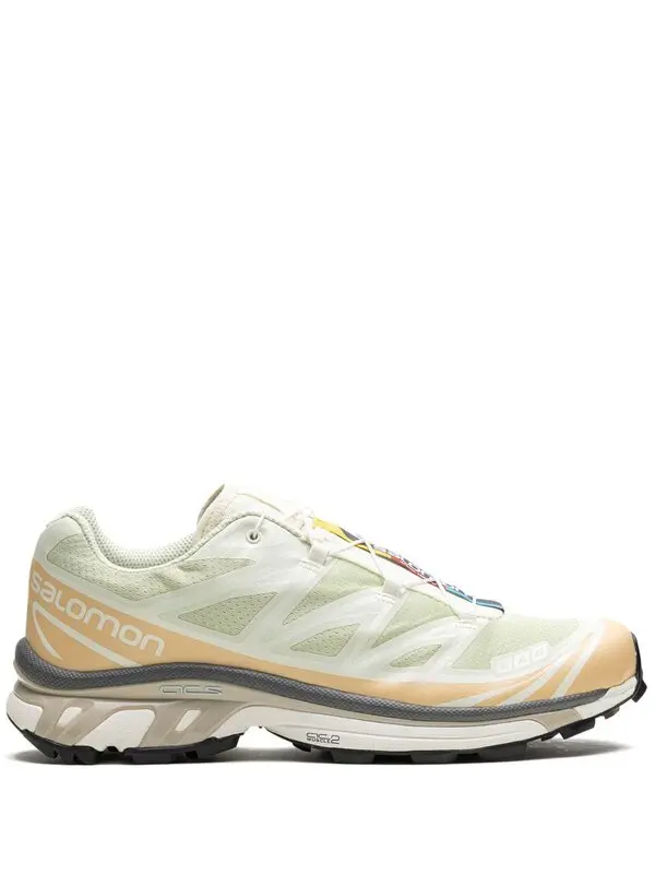 SALOMON Logo-print Drawstring Sneakers - Green