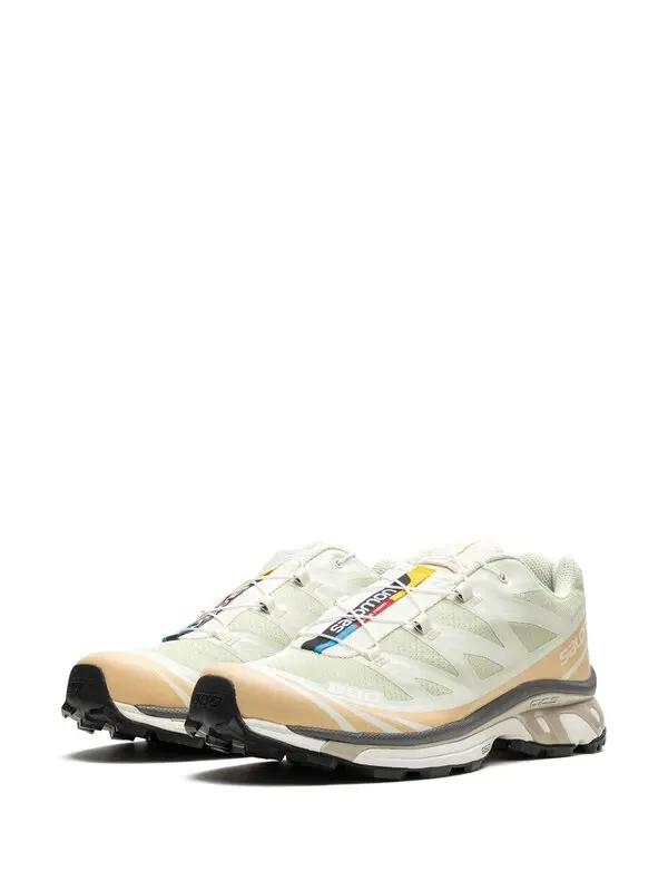 SALOMON Logo-print Drawstring Sneakers - Green