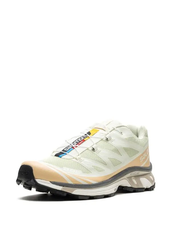 SALOMON Logo-print Drawstring Sneakers - Green
