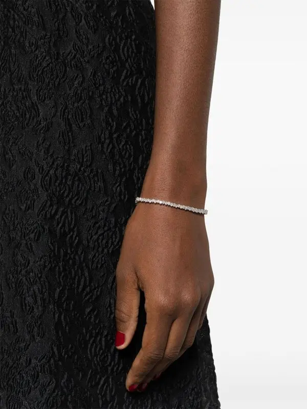 SUZANNE KALAN 18kt Gold Princess Diamond Tennis Bracelet