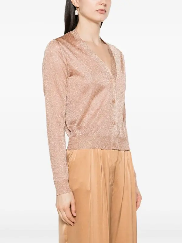 Fabiana Filippi Metallic-threading Cardigan