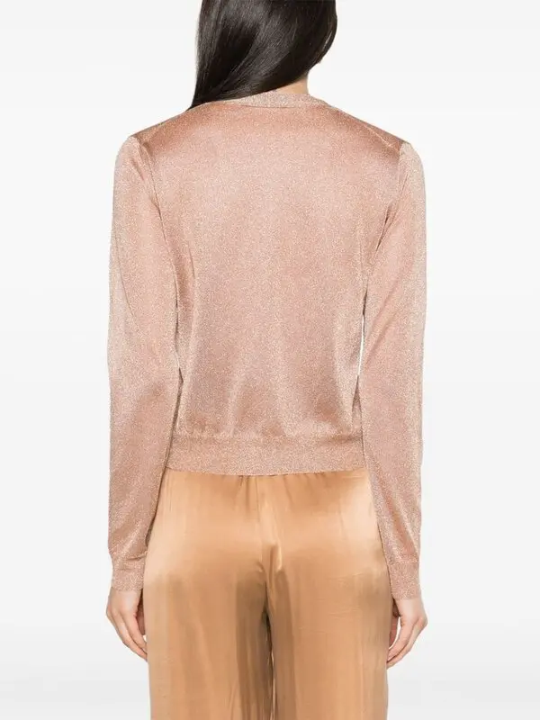 Fabiana Filippi Metallic-threading Cardigan