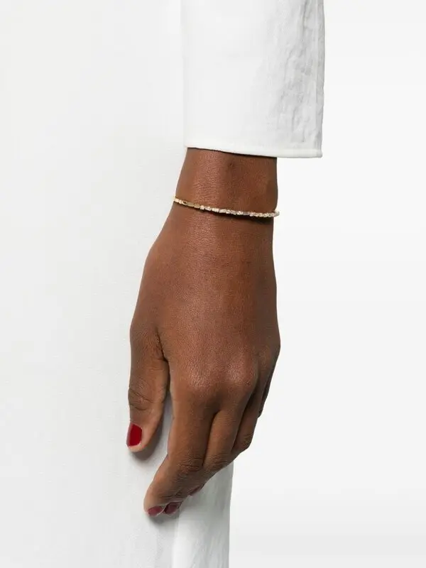 SUZANNE KALAN 18kt Yellow Diamond Open-cuff Bracelet
