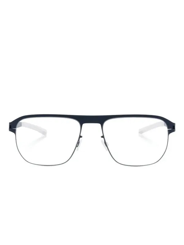 Mykita Lorenzo Square-frame Glasses - Blue
