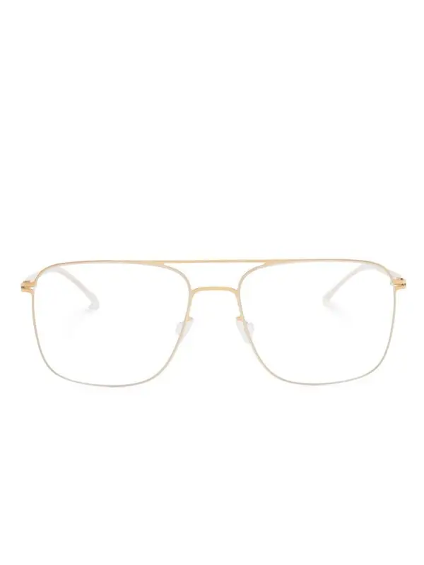 Mykita Tobi Square-frame Glasses - Gold