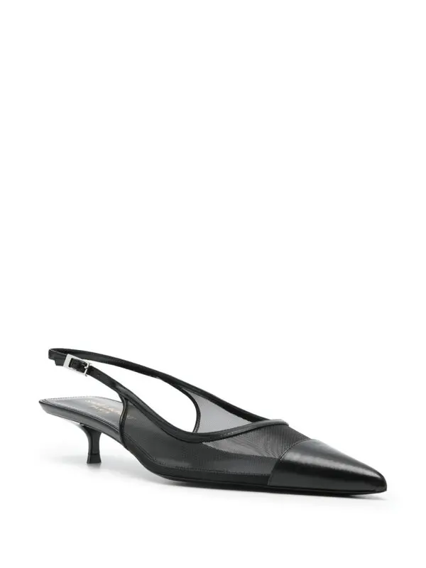 Saint Laurent Oxalis 30mm Mesh Pumps