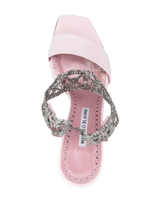 Manolo Blahnik Lierasan 105mm Sandals