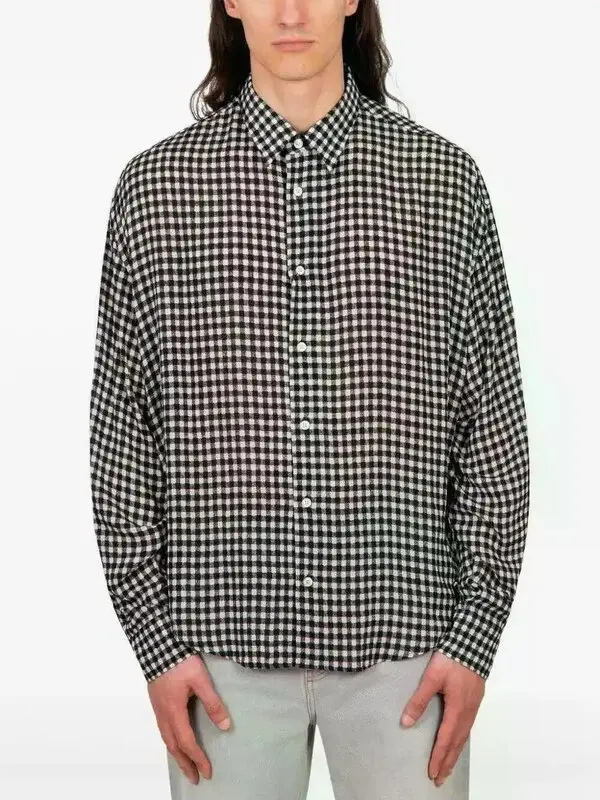 Ami Check-pattern Shirt