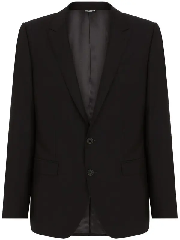 Dolce & Gabbana Single-breasted Wool-silk Suit
