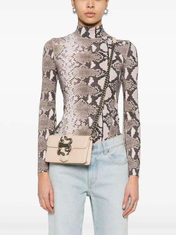 Just Cavalli Logo-plaque Shoulder Bag