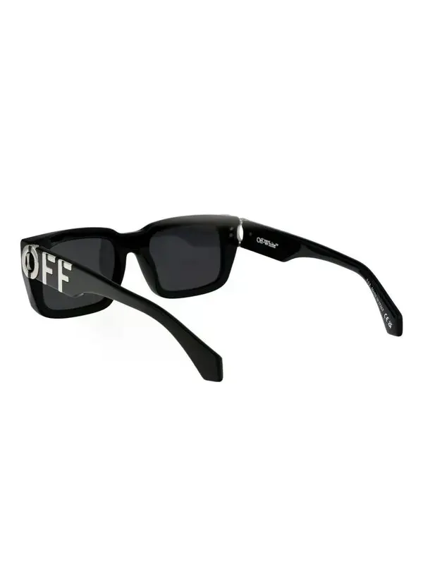 Off-White Hays Square-frame Sunglasses - Black