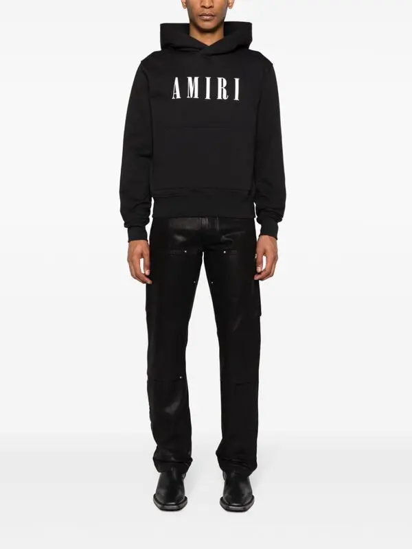 Amiri Mid-rise Straight-leg Trousers