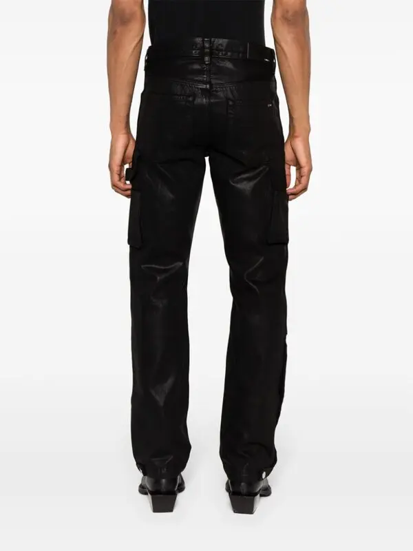 Amiri Mid-rise Straight-leg Trousers