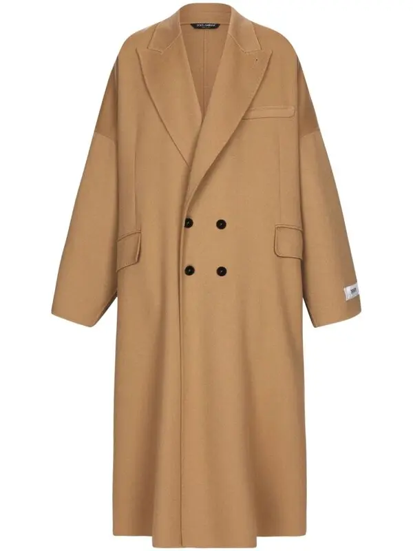 Dolce & Gabbana Double-breasted Cashmere Coat