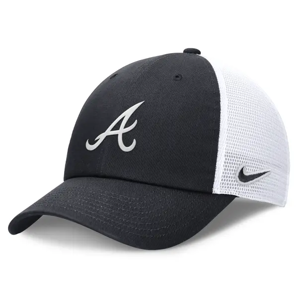 Nike Atlanta Braves Evergreen Club Mlb Trucker Adjustable Hat