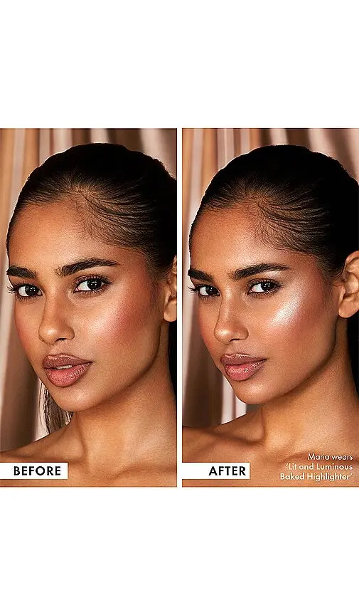 ICONIC LONDON Lit & Luminous Baked Highlighter - Universal