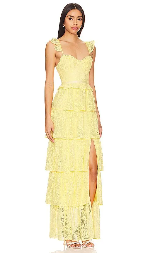 Tularosa Cantini Maxi Dress - Yellow