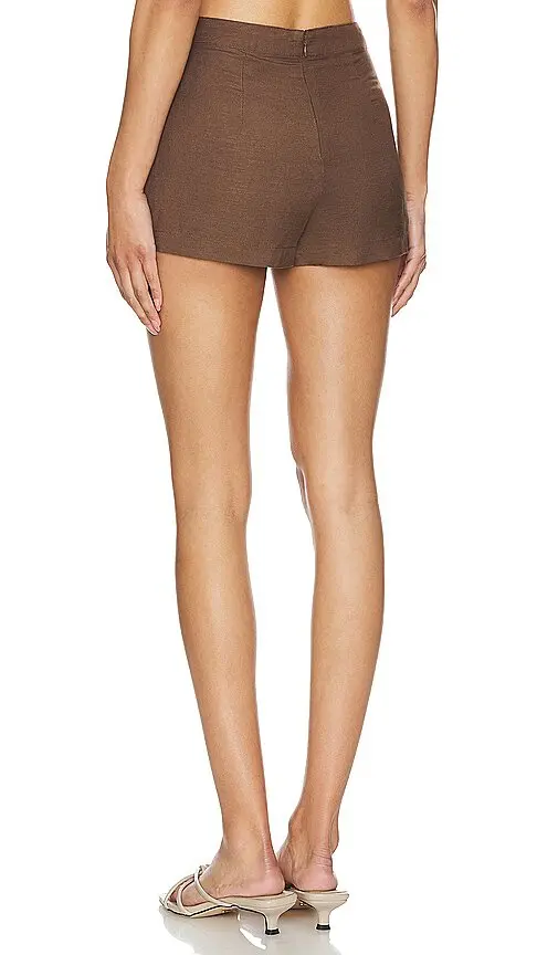 LOVERS AND FRIENDS Keila Skort - Chocolate Brown