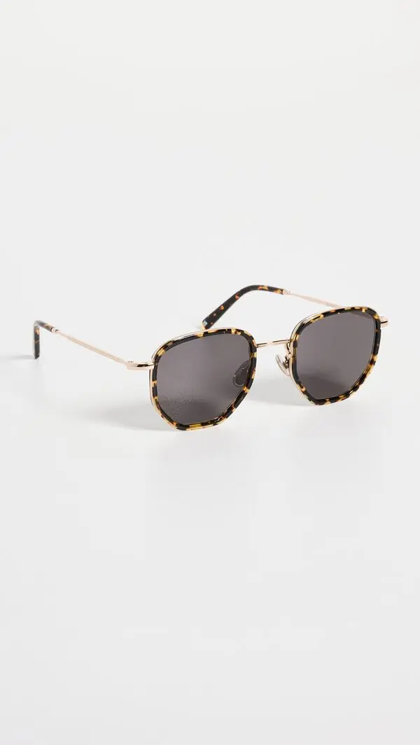 Illesteva Hunter Ace Flame Sunglasses