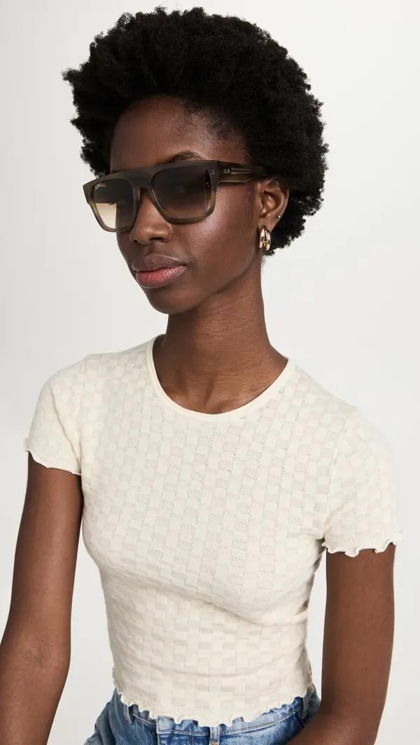 Ray-ban Drifter Square Sunglasses - Striped Green