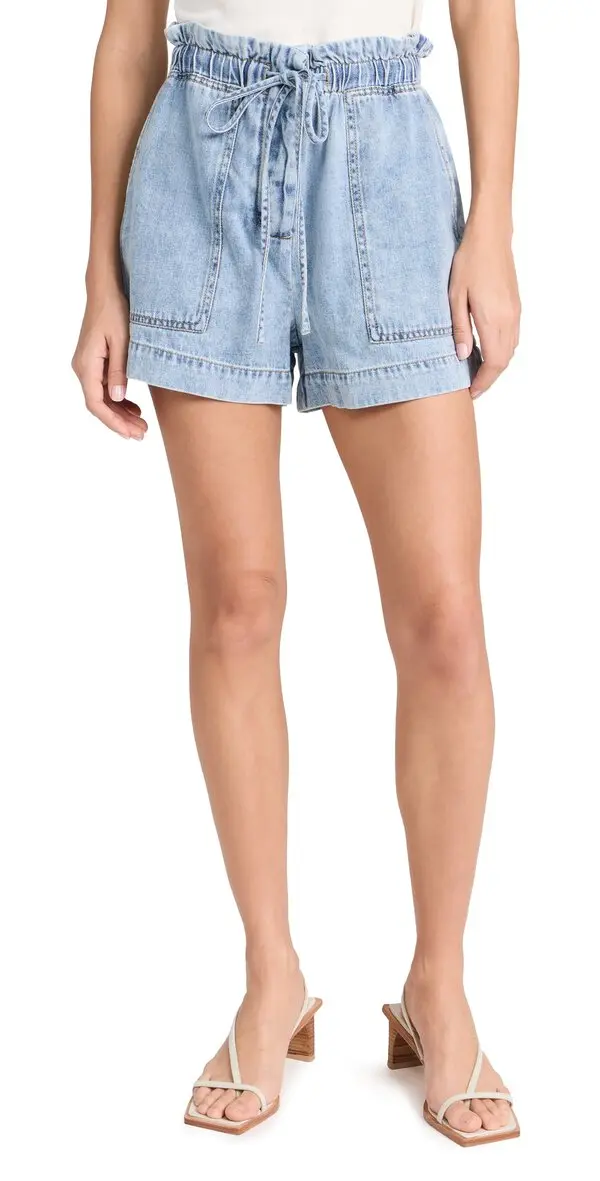 Rails Foster Denim Shorts - Faded Indigo