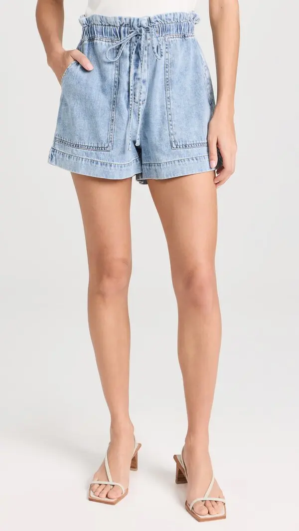 Rails Foster Denim Shorts - Faded Indigo
