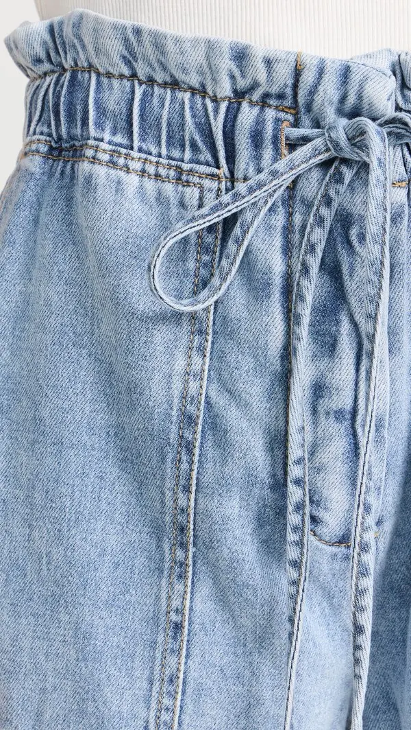 Rails Foster Denim Shorts - Faded Indigo